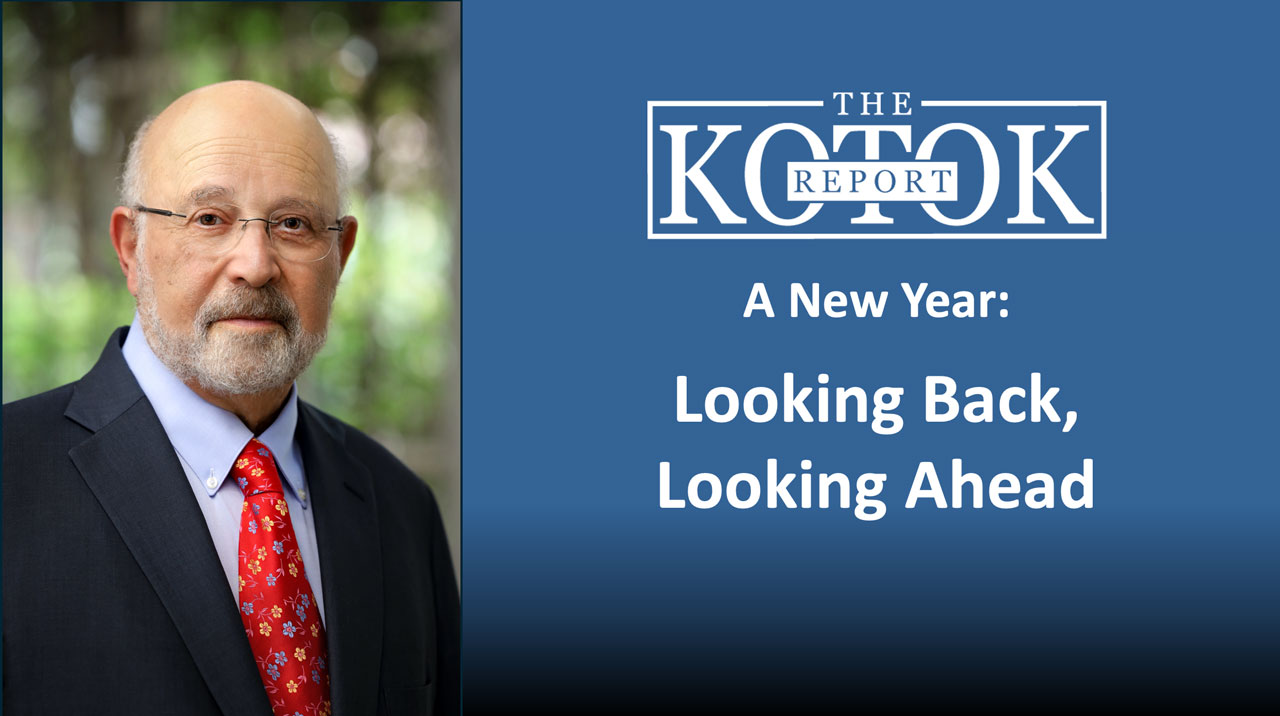 A New Year: Looking Back, Looking Ahead - The Kotok Report